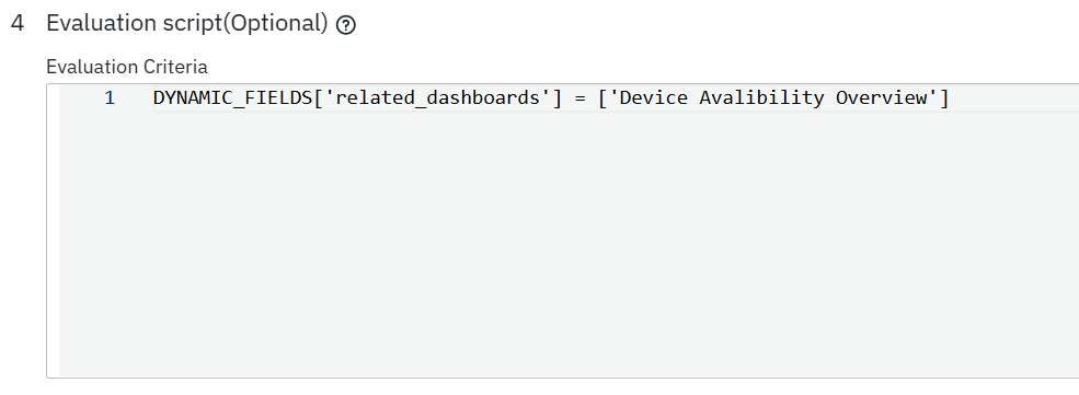 Programmable Alerts Configuration | VuNet Docs