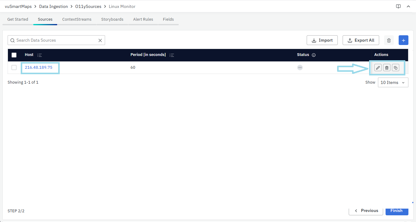 O11ySources Workflow | VuNet Docs